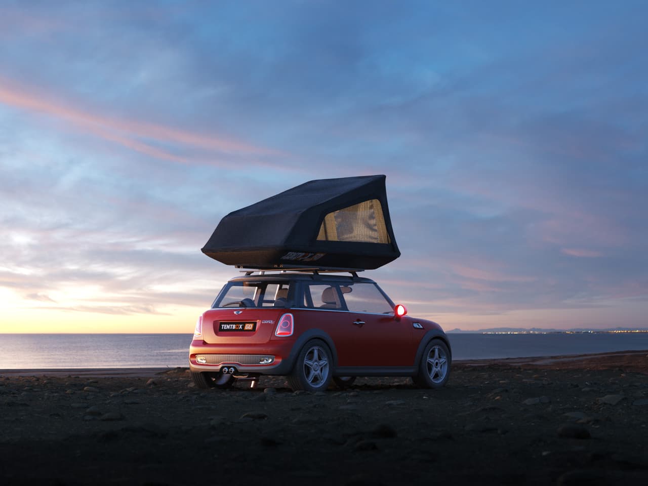 TentBox GO – The world's first flat-pack roof tent
